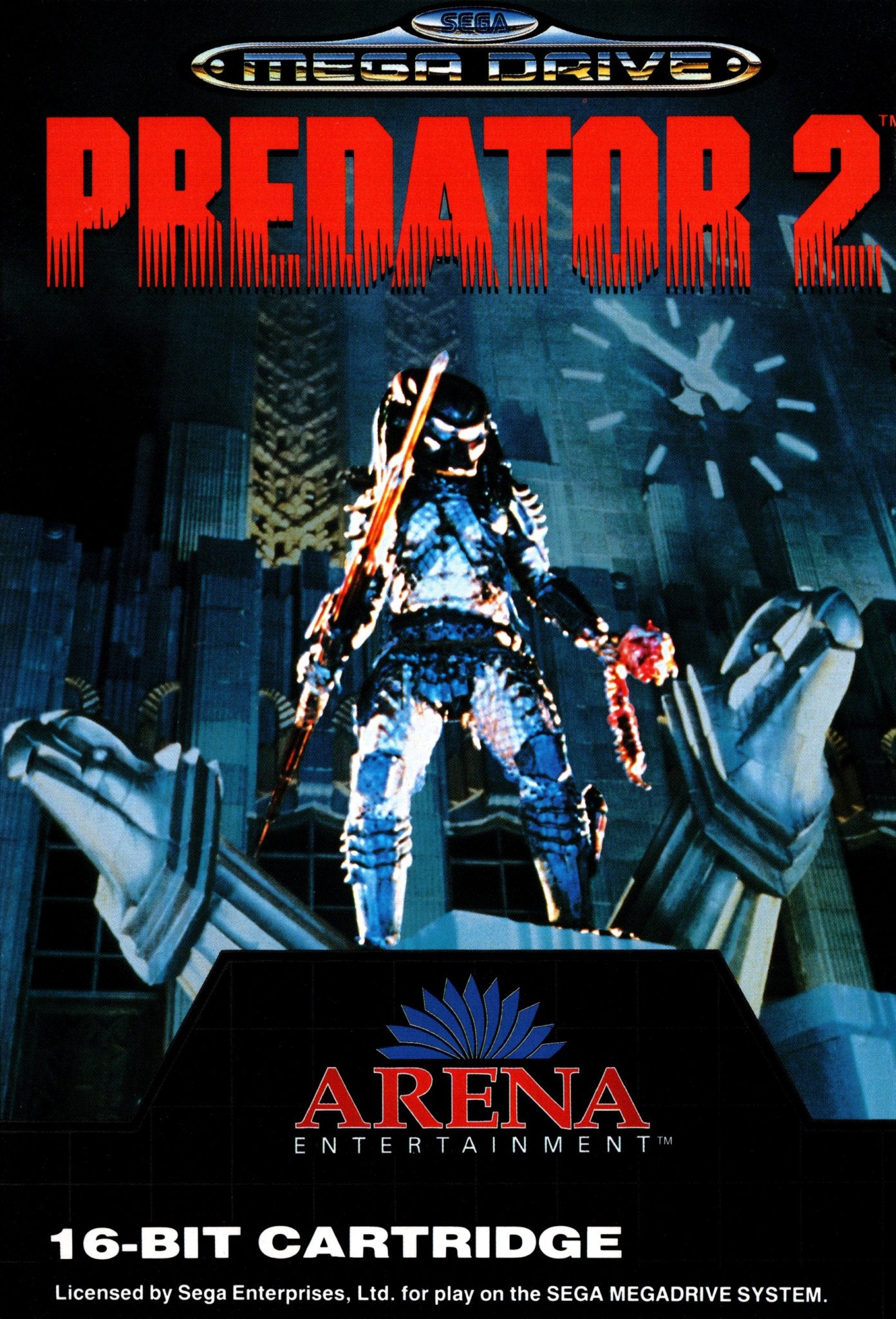 Predator 2 - Mega Drive - Super Retro - Mega Drive