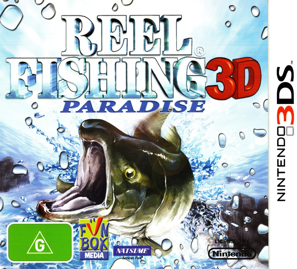 Reel Fishing 3D Paradise - 3DS - Super Retro - Nintendo 3DS