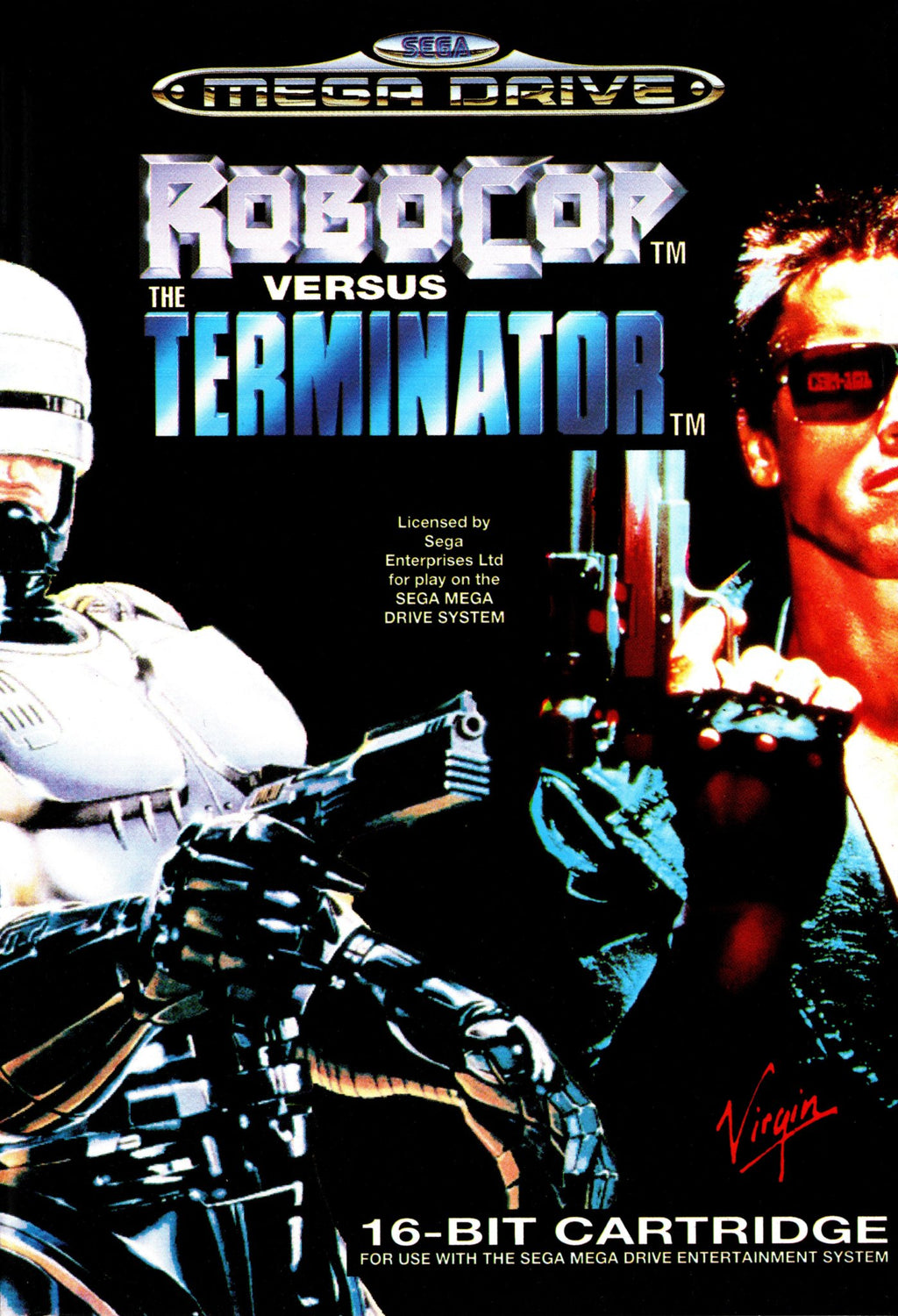 Robocop Versus The Terminator - Mega Drive - Super Retro - Mega Drive