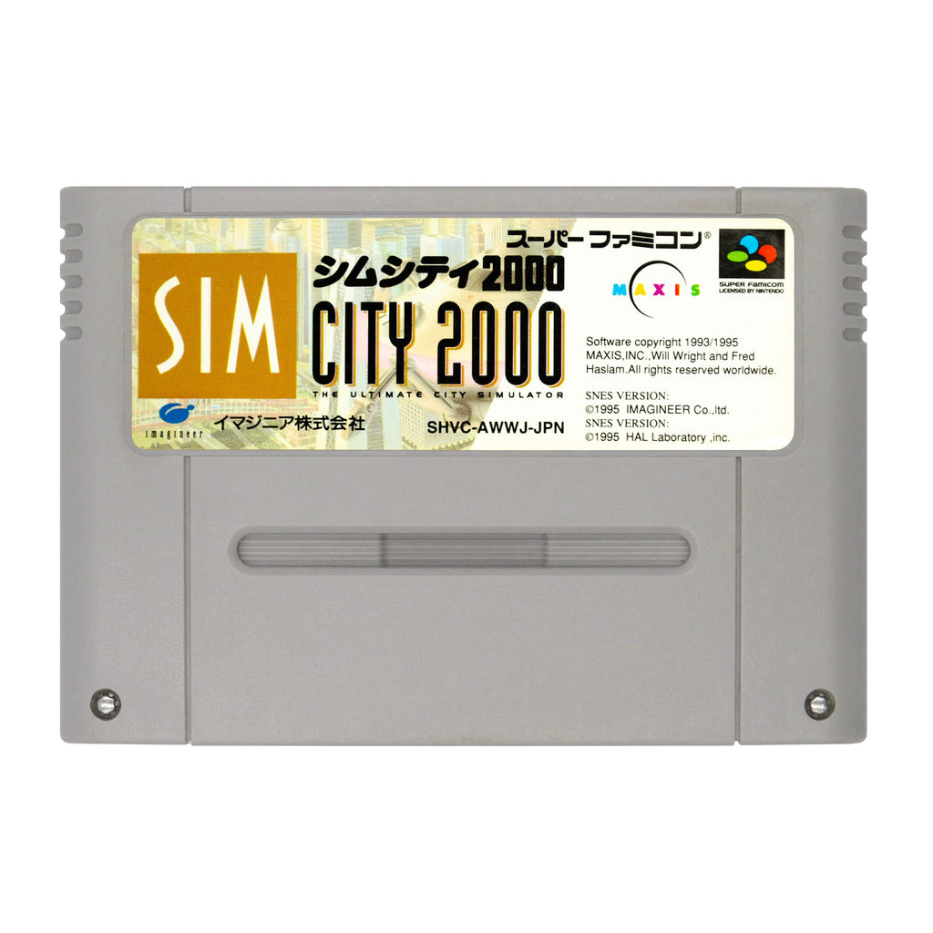 Sim City 2000 - Super Famicom - Super Retro - Super Famicom
