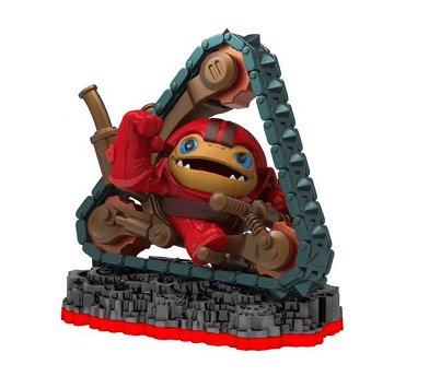 Skylander Figure - Tread Head (Trap Team) - Super Retro - Merchandise