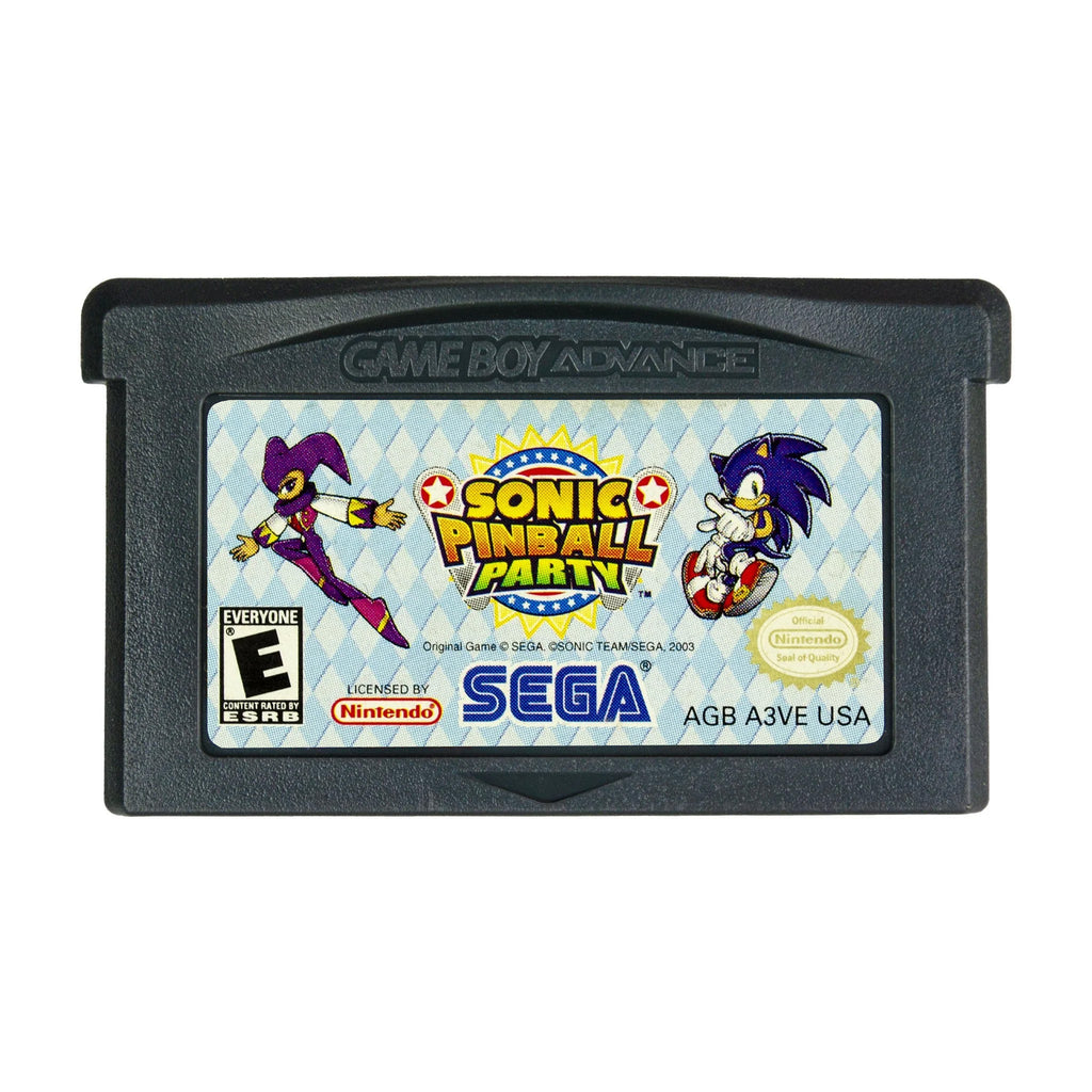 Sonic Pinball Party - GBA - Super Retro - Game Boy Advance