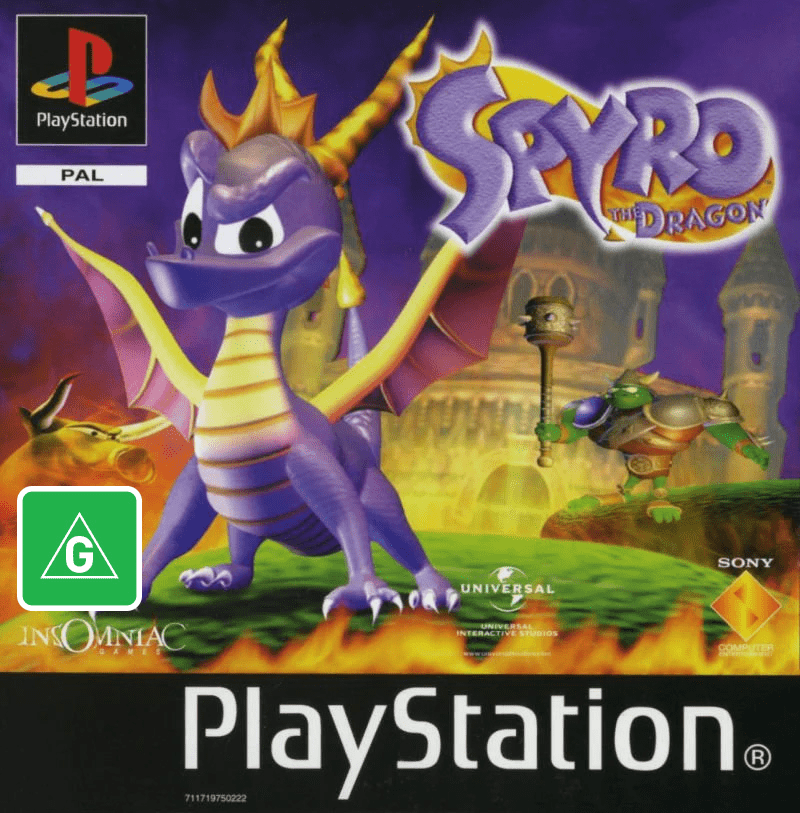 Spyro the Dragon - Super Retro - Playstation 1