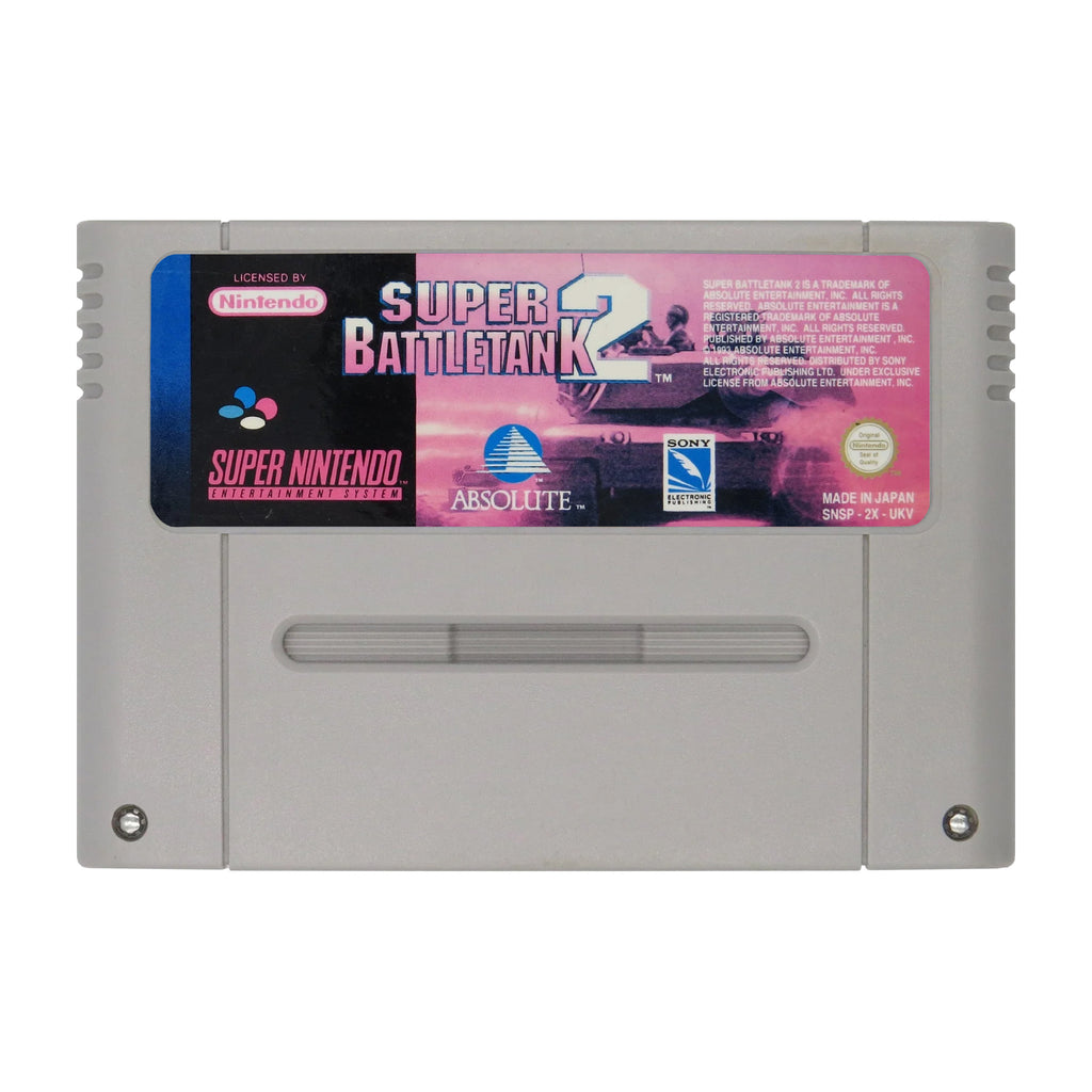 Super Battletank 2 - SNES - Super Retro - Super Nintendo