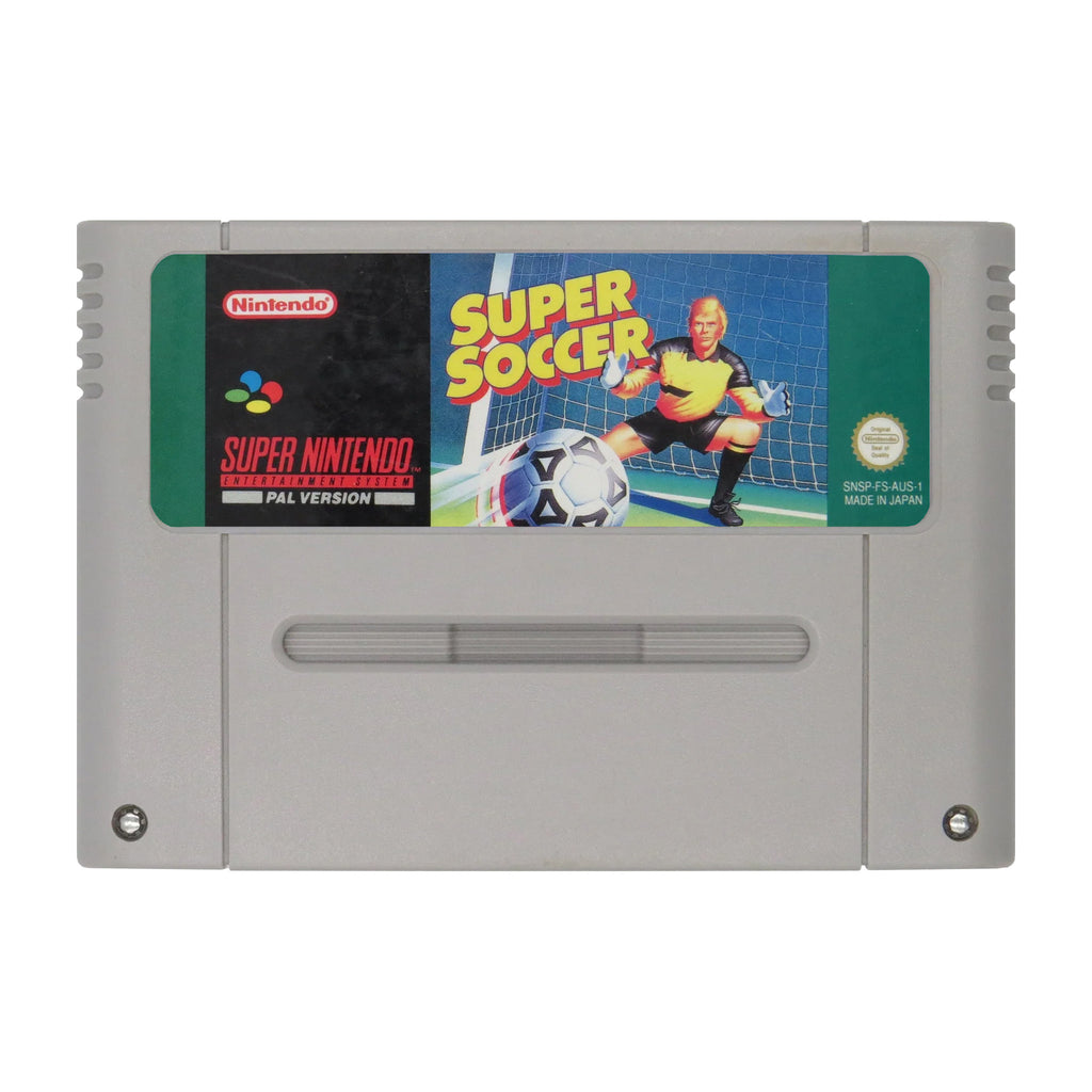 Super Soccer - SNES - Super Retro - Super Nintendo