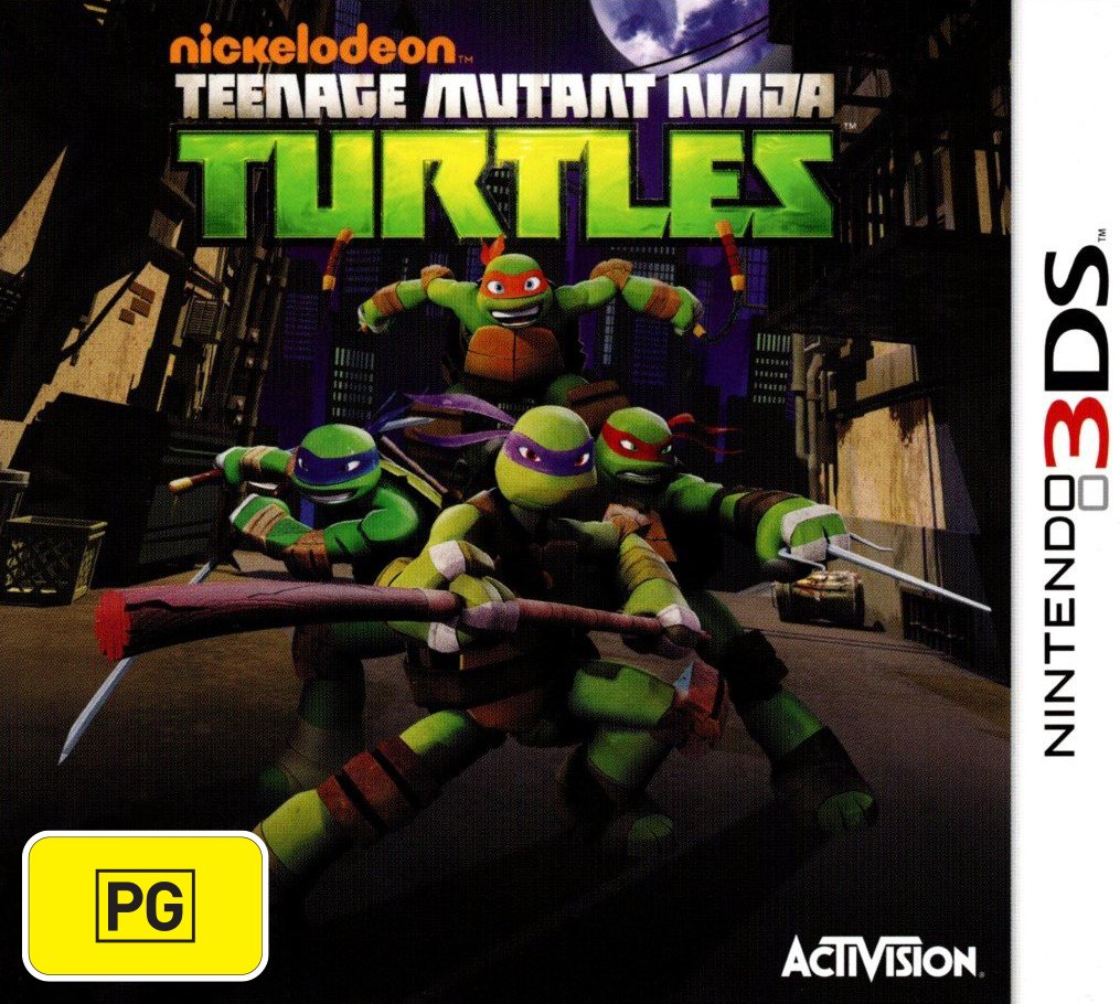Nickelodeon Teenage Mutant Ninja Turtles - 3DS - Super Retro - Nintendo 3DS