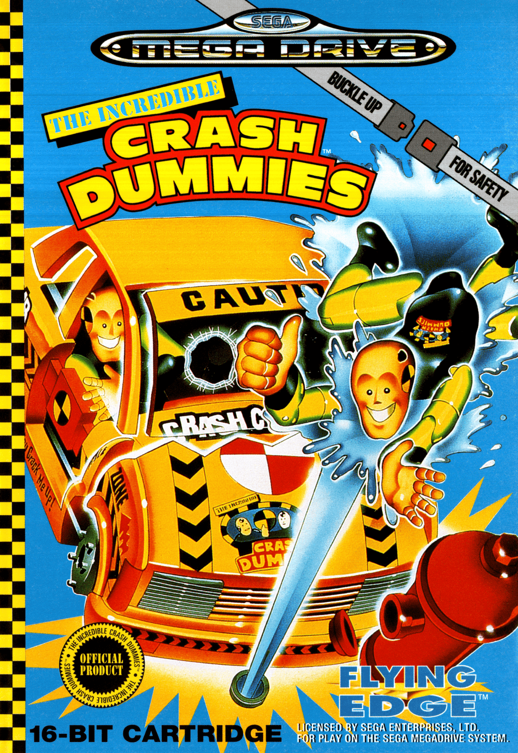 The Incredible Crash Dummies - Mega Drive - Super Retro - Mega Drive