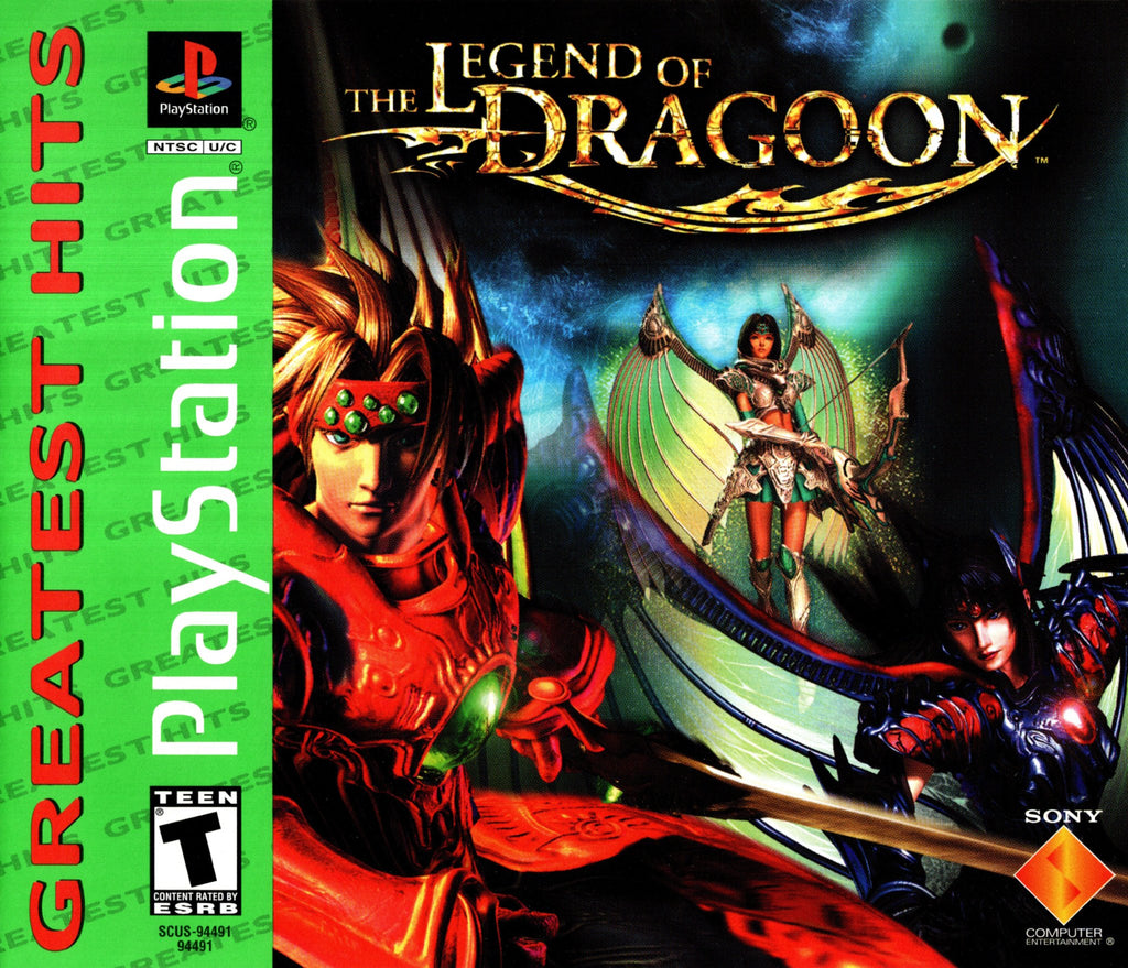 The Legend of Dragoon - PS1 (NTSC) - Super Retro - Playstation 1