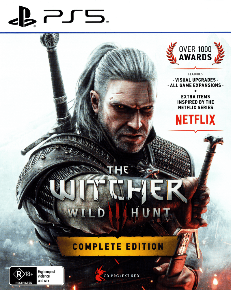 The Witcher 3: Wild Hunt Complete Edition - PS5 - Super Retro - Playstation 5
