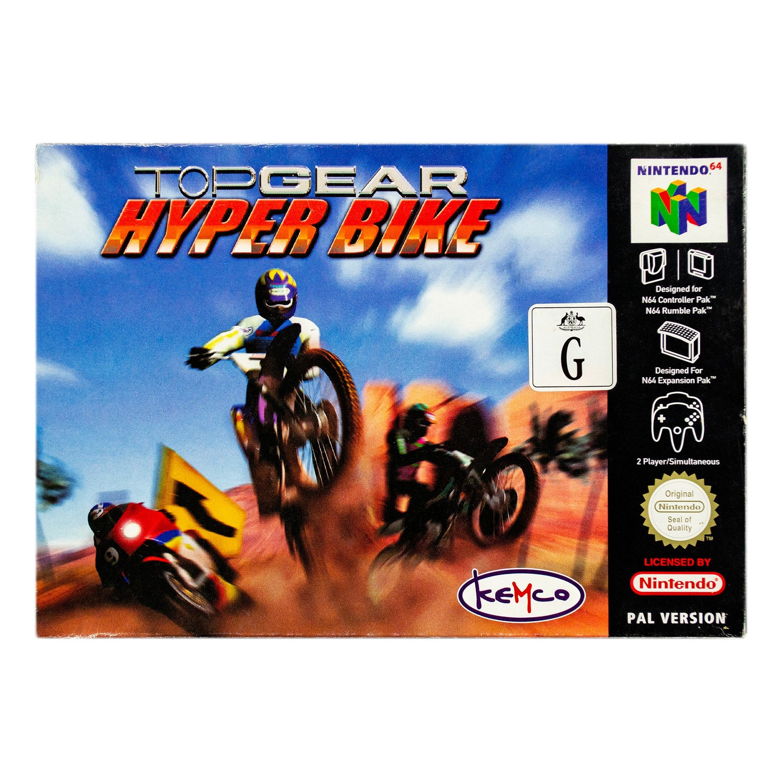 Top Gear Hyper Bike - N64 - Super Retro - N64