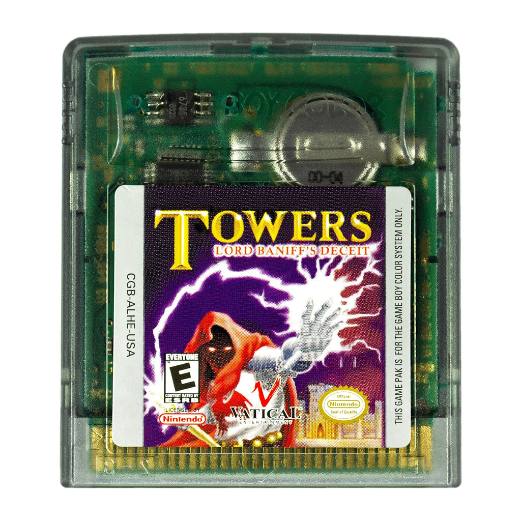 Towers: Lord Baniff's Deceipt - Game Boy Color - Super Retro - Game Boy ...