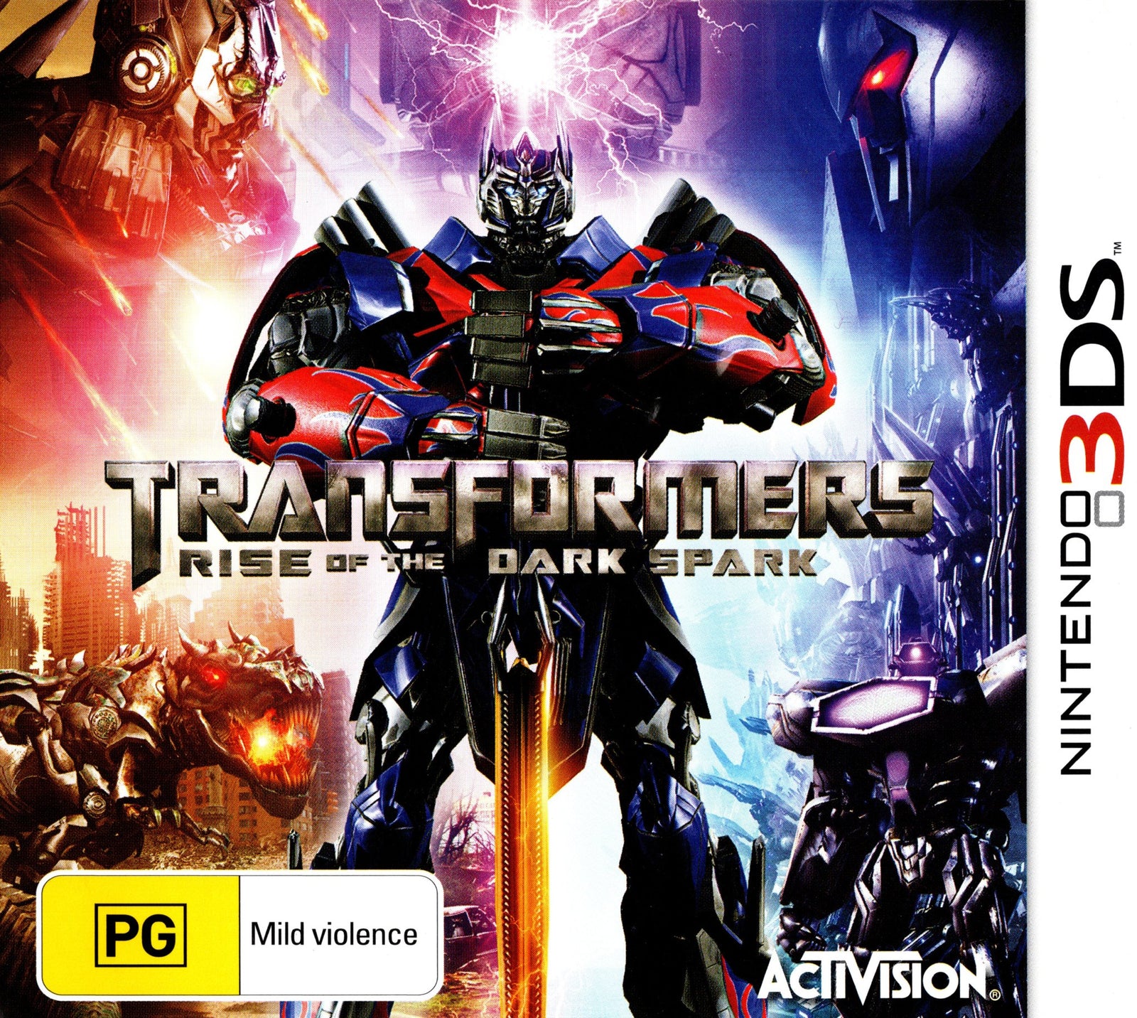 Transformers: Rise of the Dark Spark - 3DS - Super Retro - Nintendo 3DS