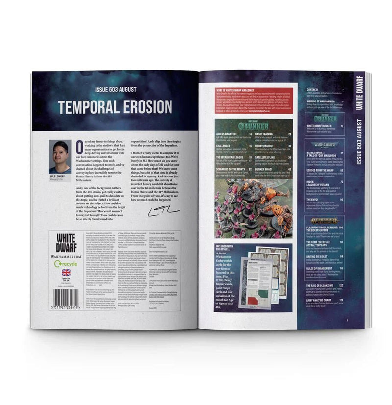 White Dwarf Issue 503 - Super Retro - Warhammer