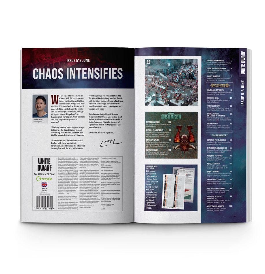 White Dwarf Issue 513 - Super Retro - Warhammer
