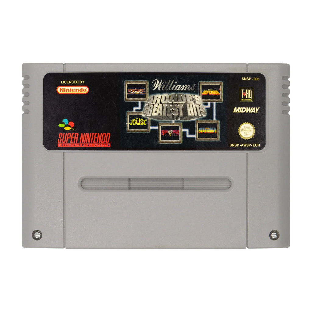 Williams Arcade's Greatest Hits - SNES - Super Retro - Super Nintendo
