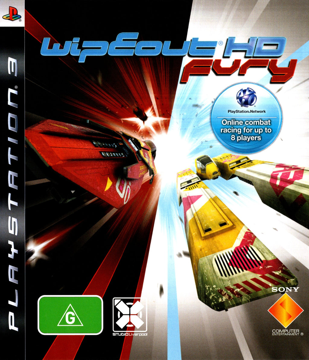 Wipeout HD Fury - Super Retro - Playstation 3