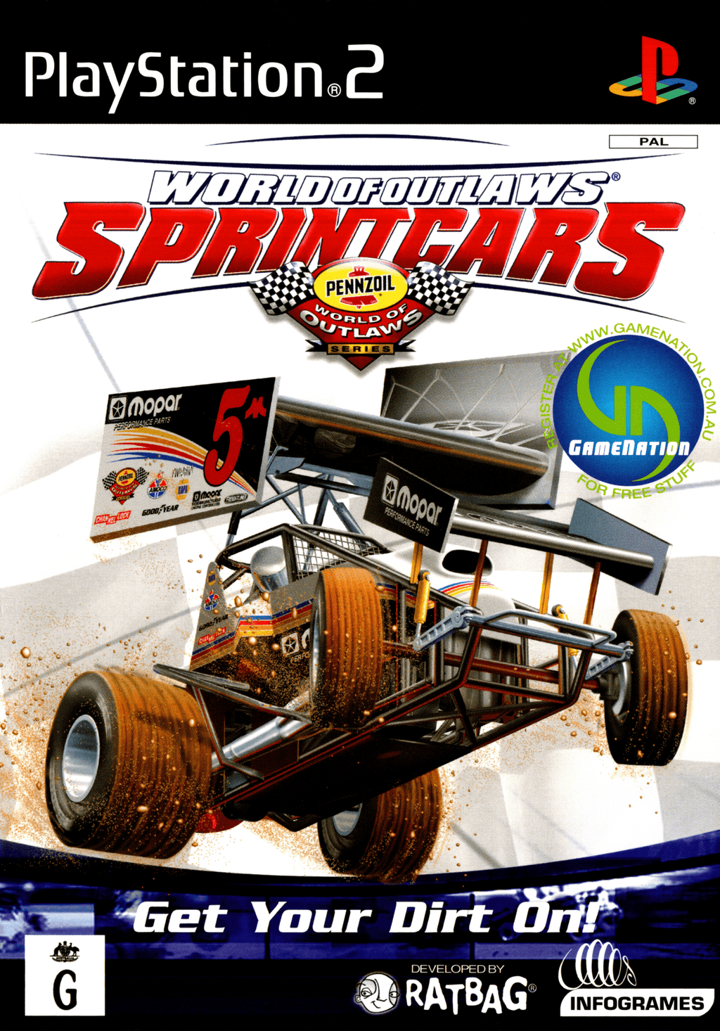 World of Outlaws: Sprint Cars - PS2 - Super Retro - Playstation 2