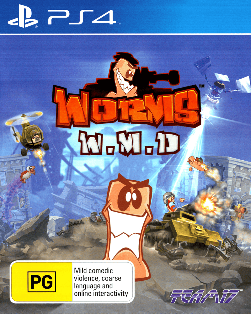 Worms W.M.D - PS4 - Super Retro - Playstation 4