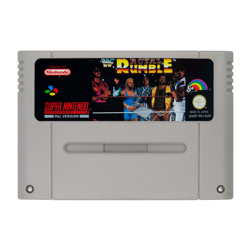 WWF Royal Rumble - SNES - Super Retro - Super Nintendo