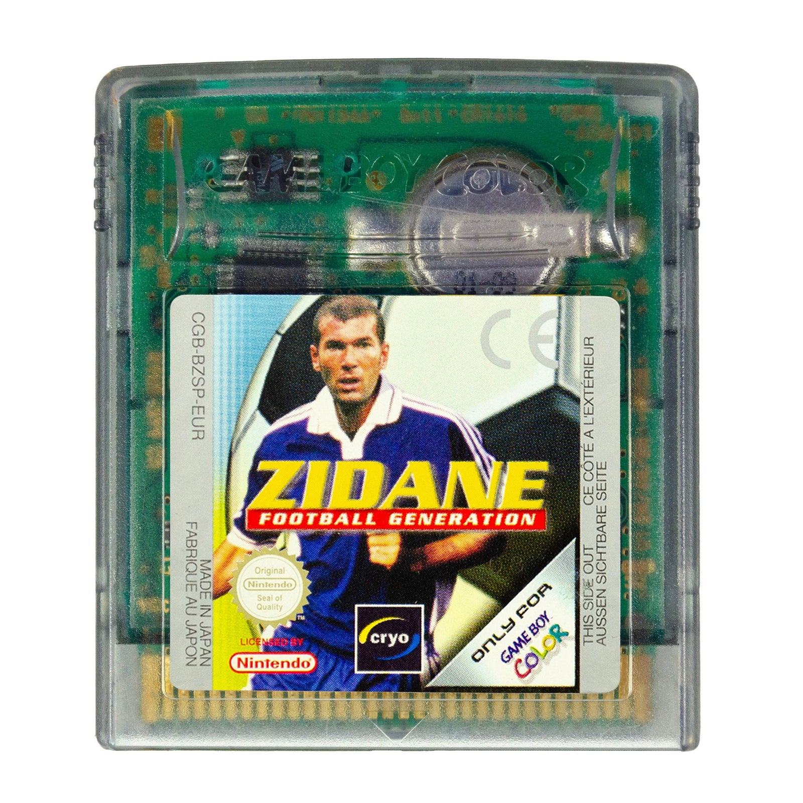 Zidane Football Generation - Game Boy Color - Super Retro - Game Boy Color
