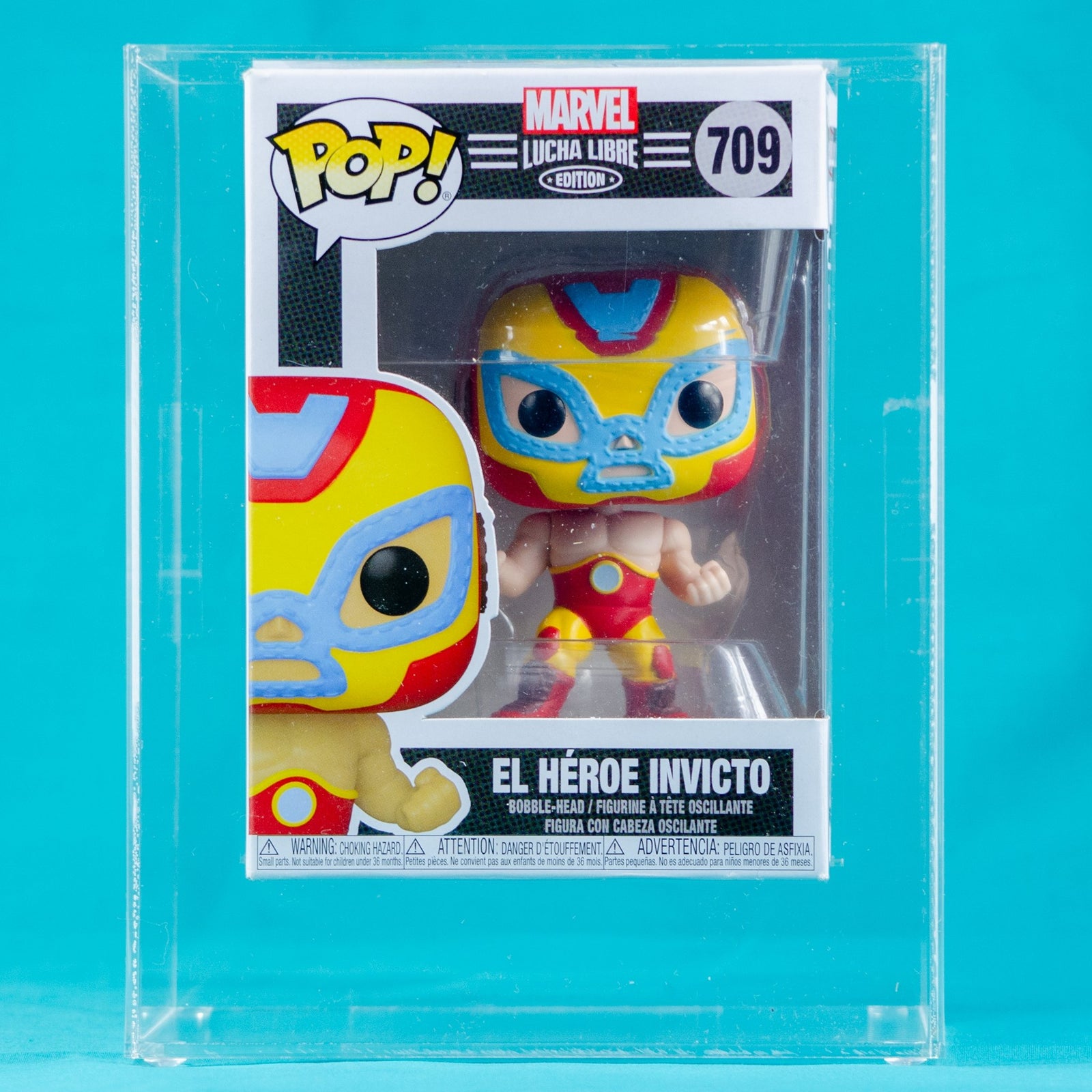 Acrylic Display Case - Super Retro - Merchandise