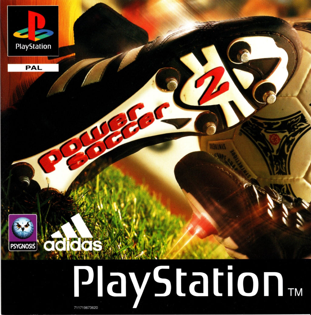 adidas Power Soccer 2 - PS1 - Super Retro - Playstation 1