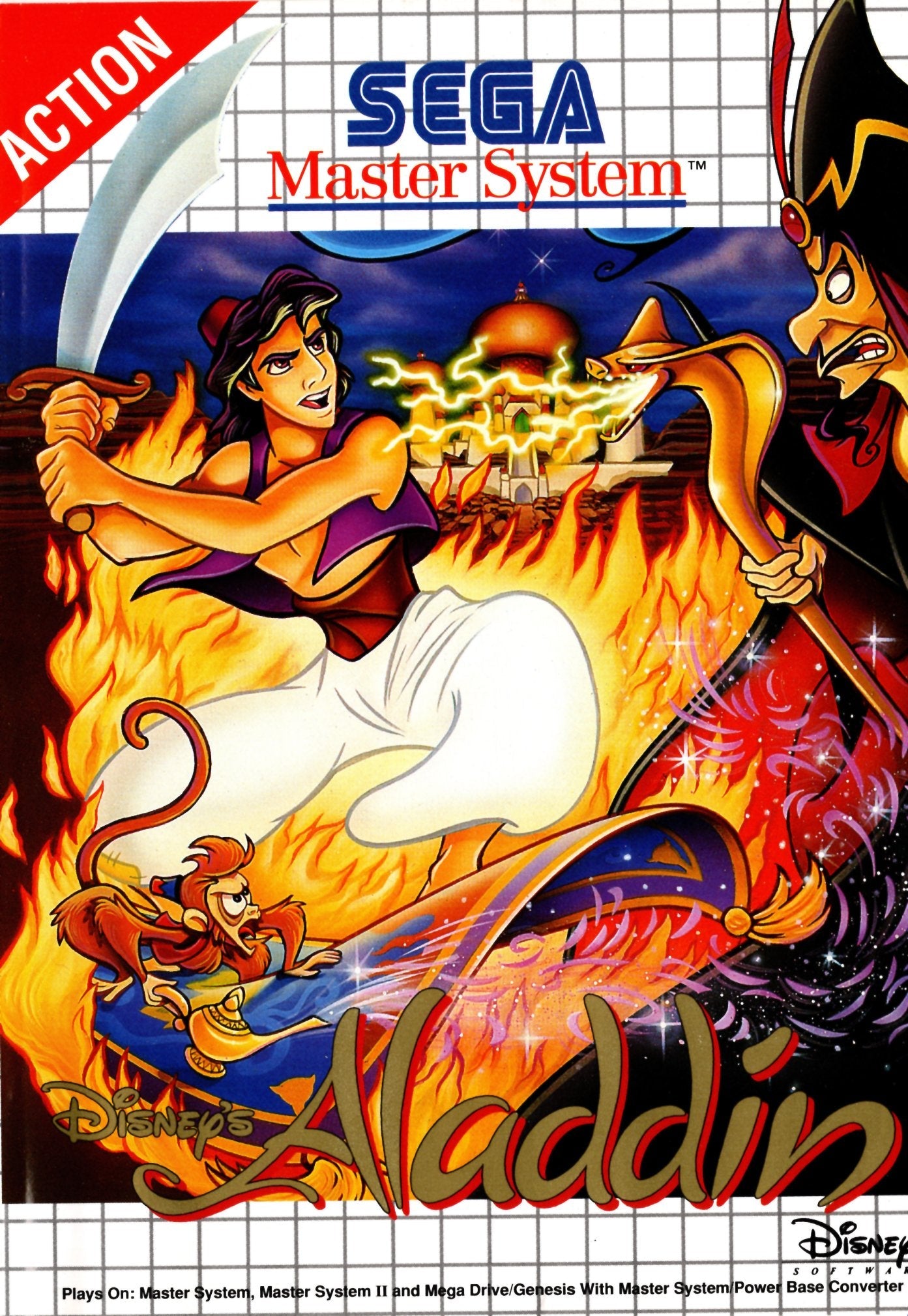 Aladdin - Master System - Super Retro - Master System