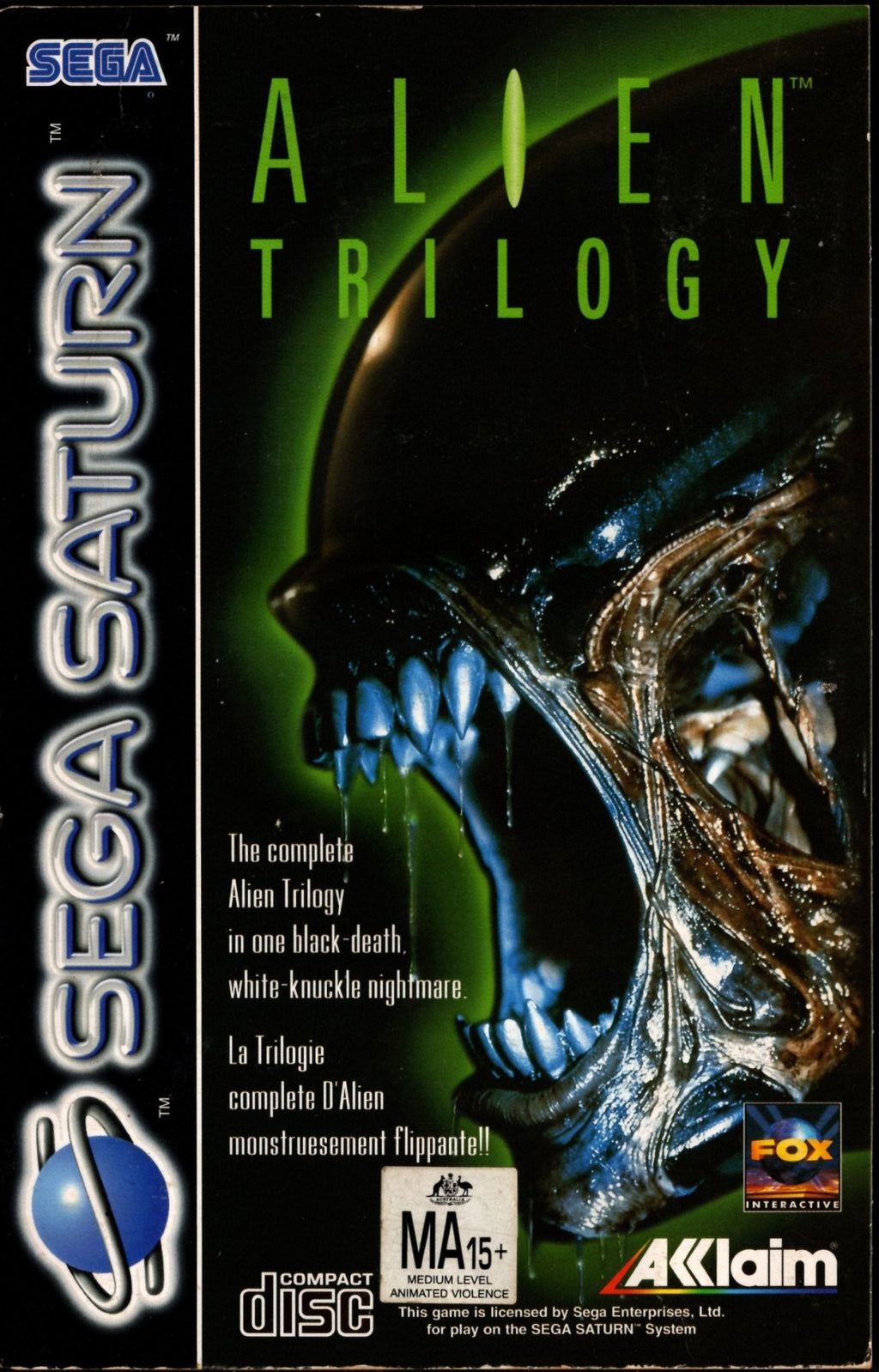 Alien Trilogy - Sega Saturn - Super Retro - Sega Saturn