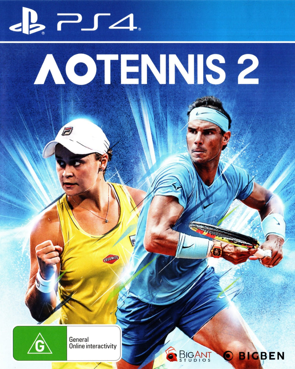 AO Tennis 2 - PS4 - Super Retro - Playstation 4