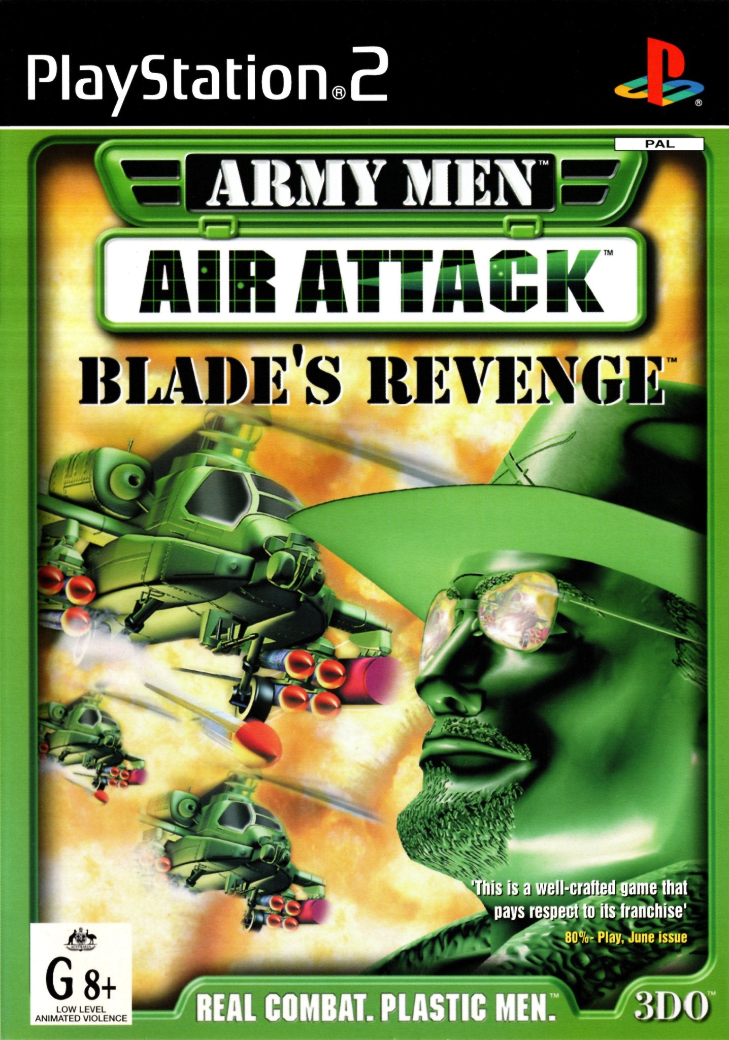 Army Men Air Attack: Blade's Revenge - Super Retro - Playstation 2