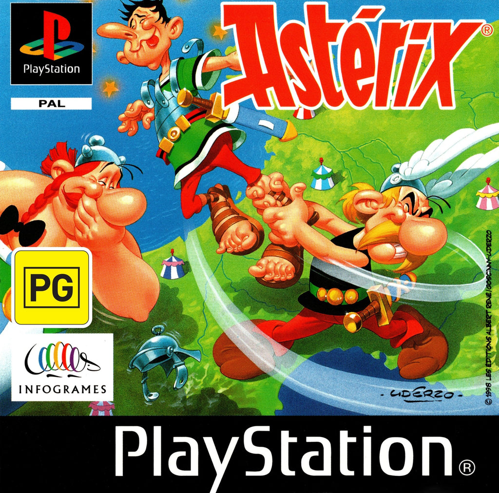 Asterix - PS1 - Super Retro - Playstation 1