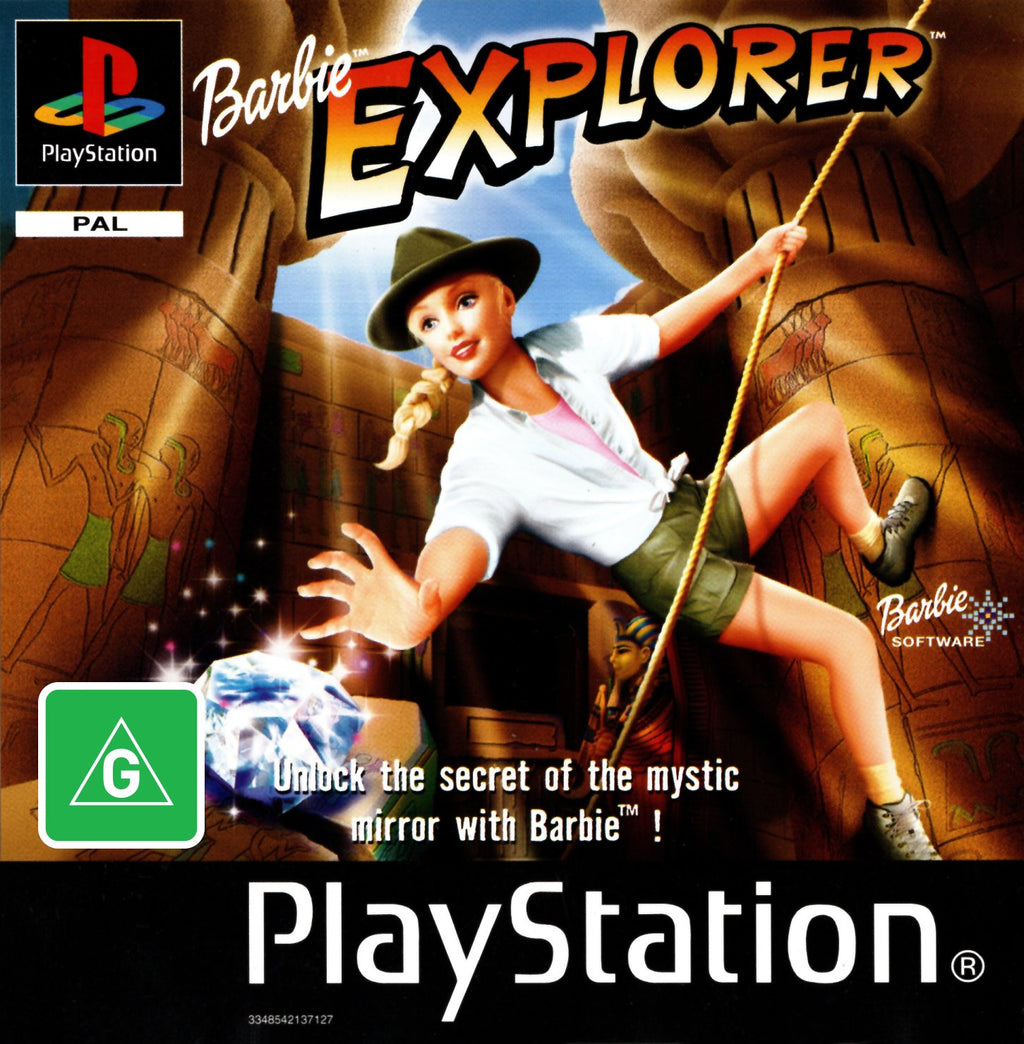 Barbie Explorer - PS1 - Super Retro - Playstation 1