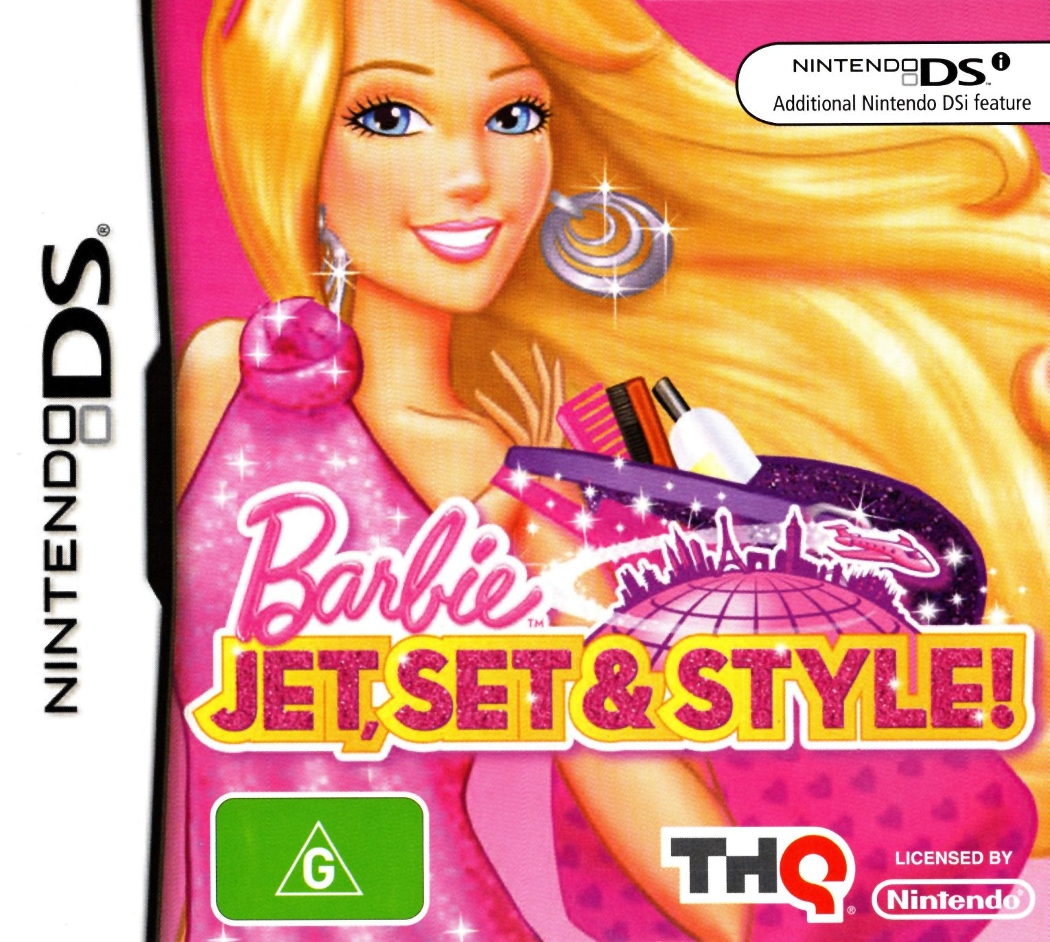 Barbie Jet, Set & Style! - DS - Super Retro - Wii