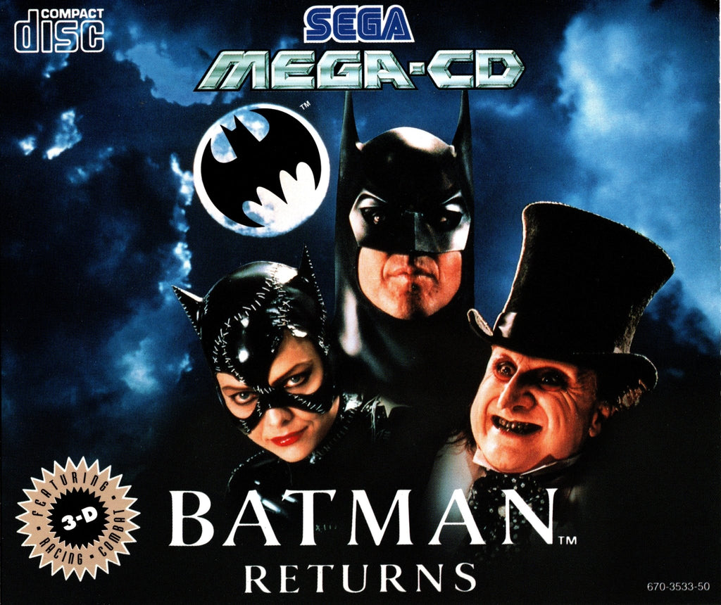 Batman Returns - Mega CD - Super Retro - Mega CD