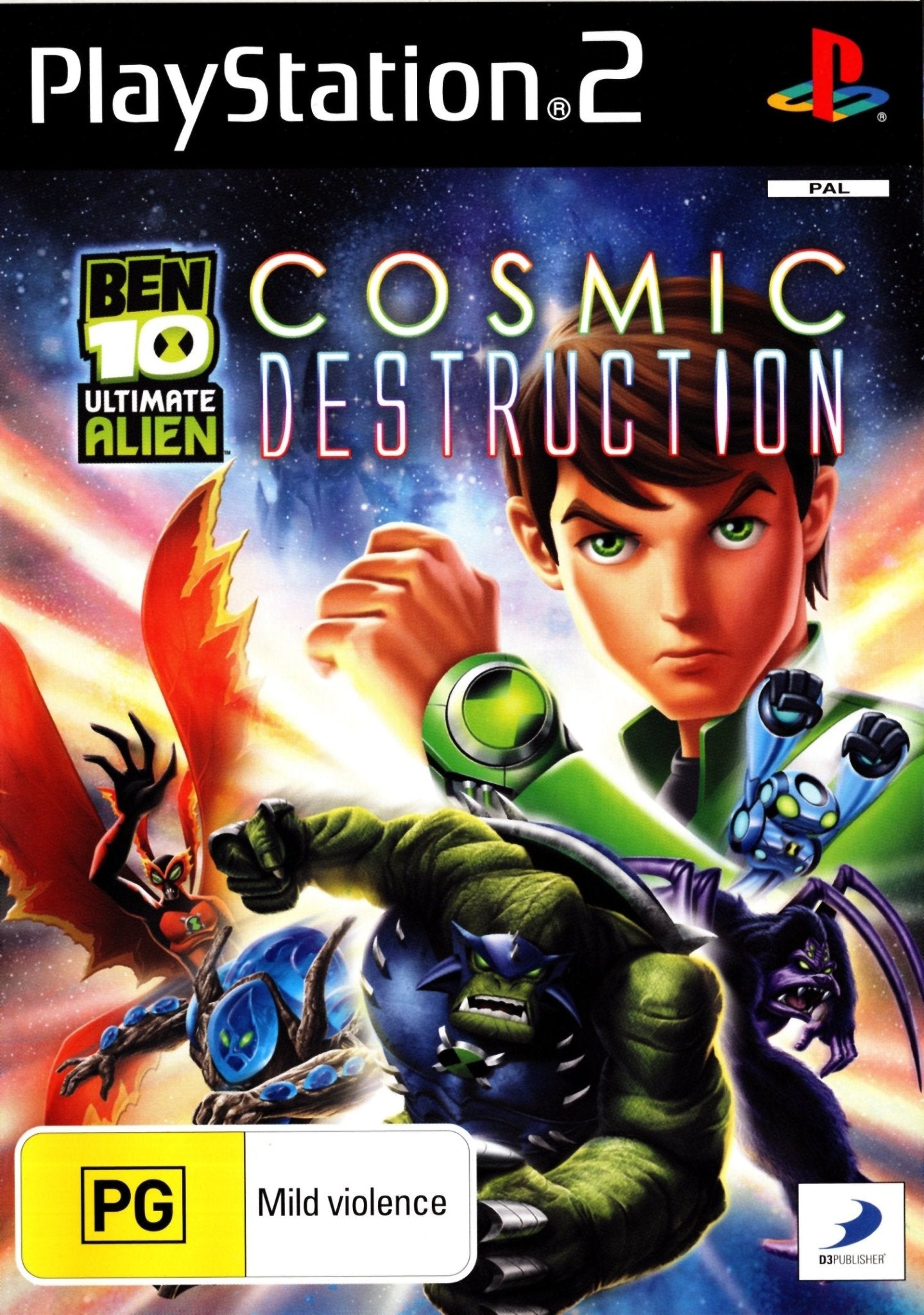 Ben 10 Ultimate Alien Cosmic Destruction - PS2 - Super Retro ...