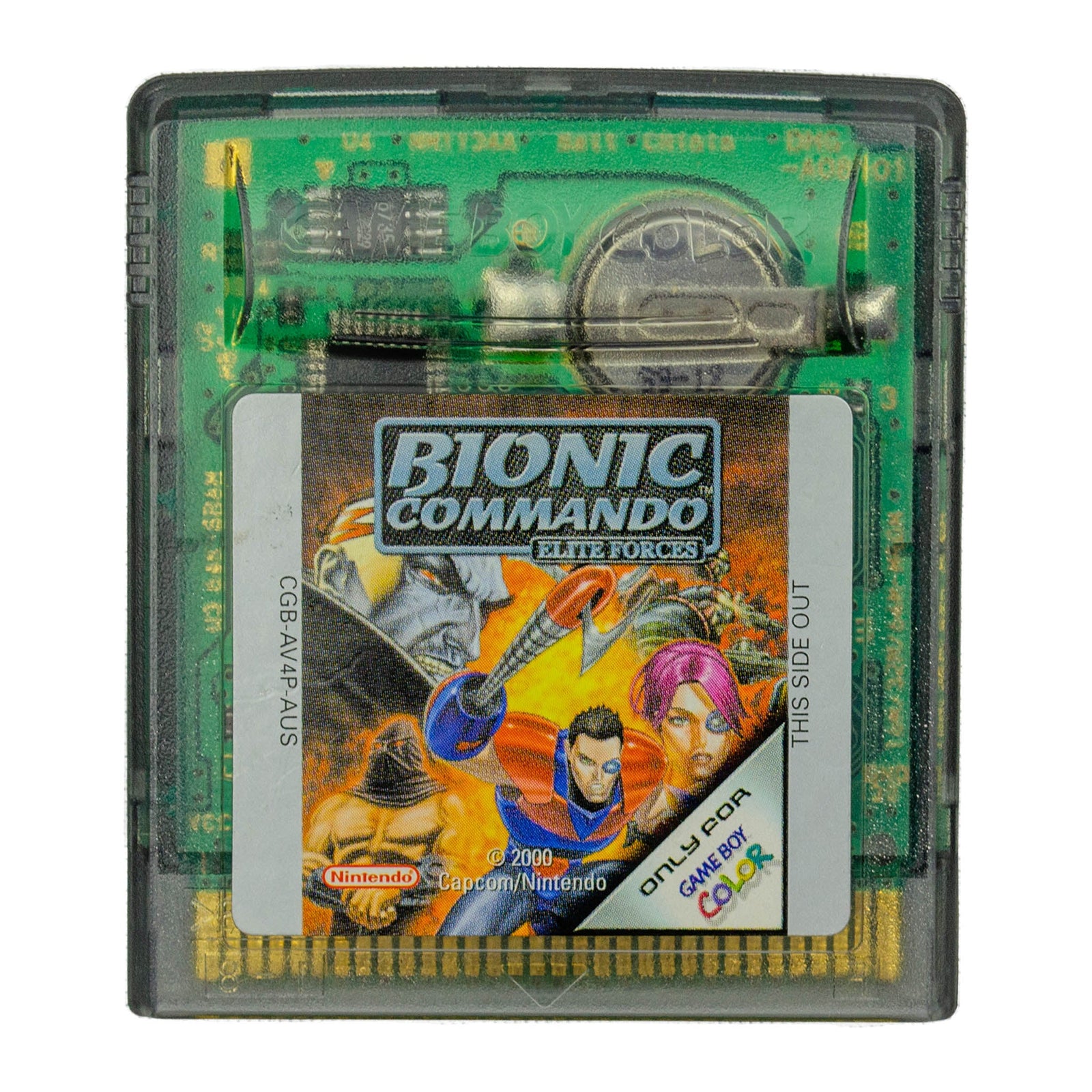 Bionic Commando: Elite Forces - Super Retro - Game Boy Color