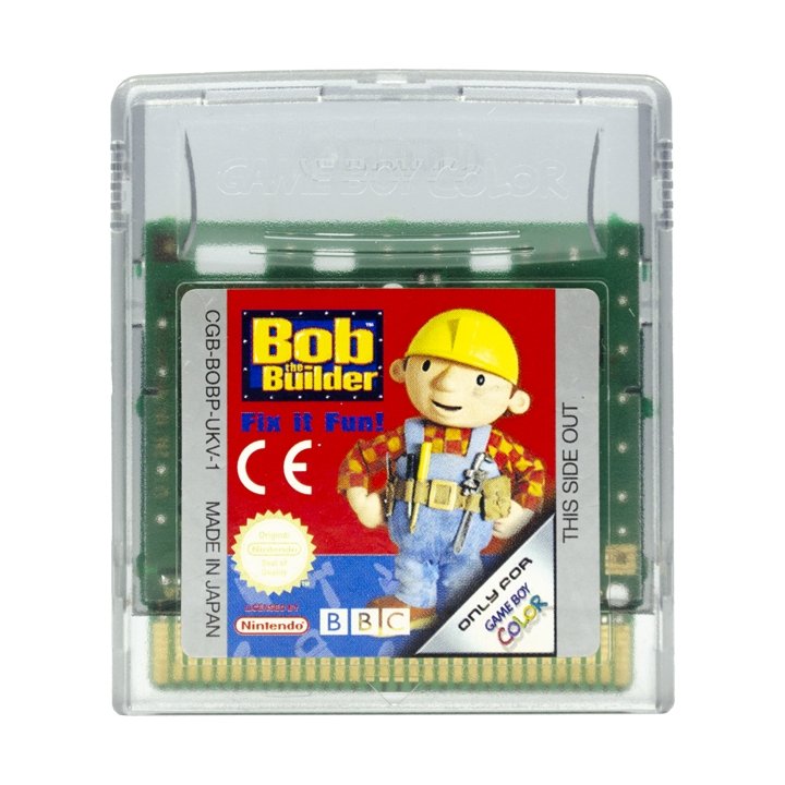 Bob the Builder Fix It Fun! - Game Boy Color - Super Retro - Game Boy Color
