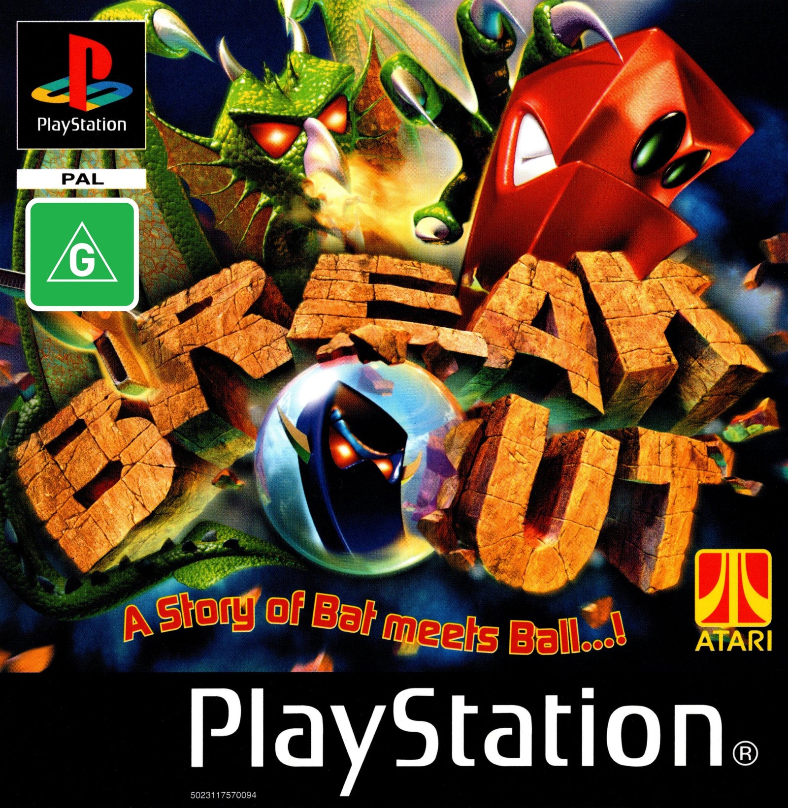 Break Out - PS1 - Super Retro - Playstation 1
