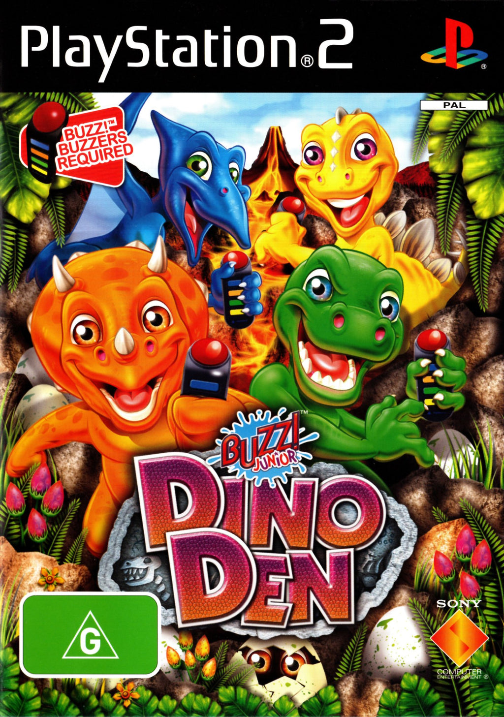 Buzz! Junior: Dino Den - Super Retro - Playstation 2