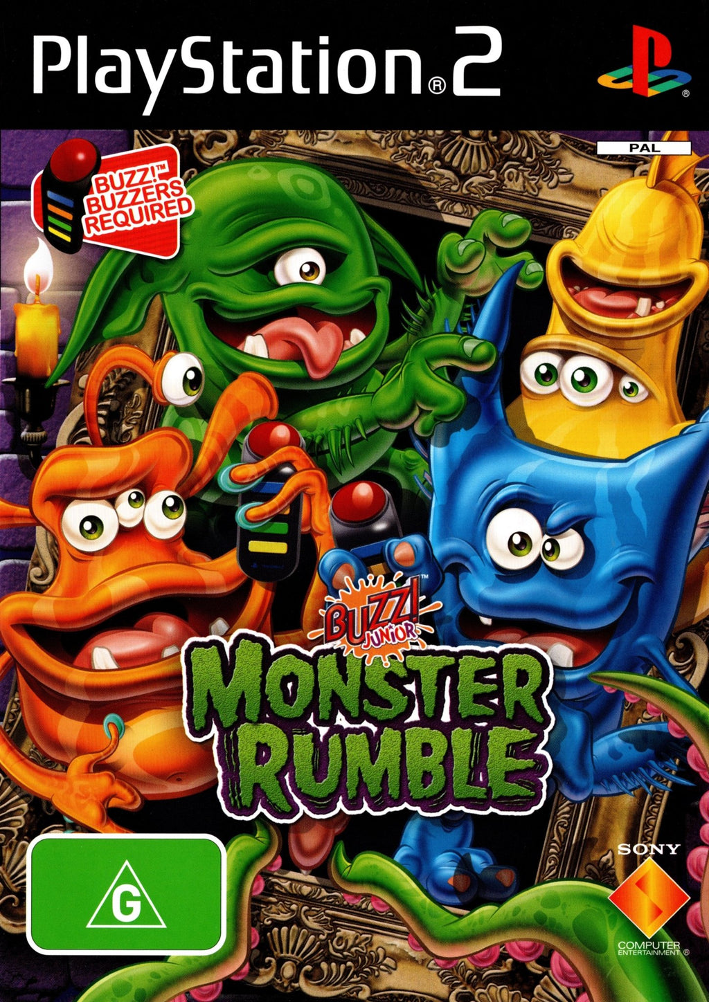 Buzz! Junior Monster Rumble - Super Retro - Playstation 2