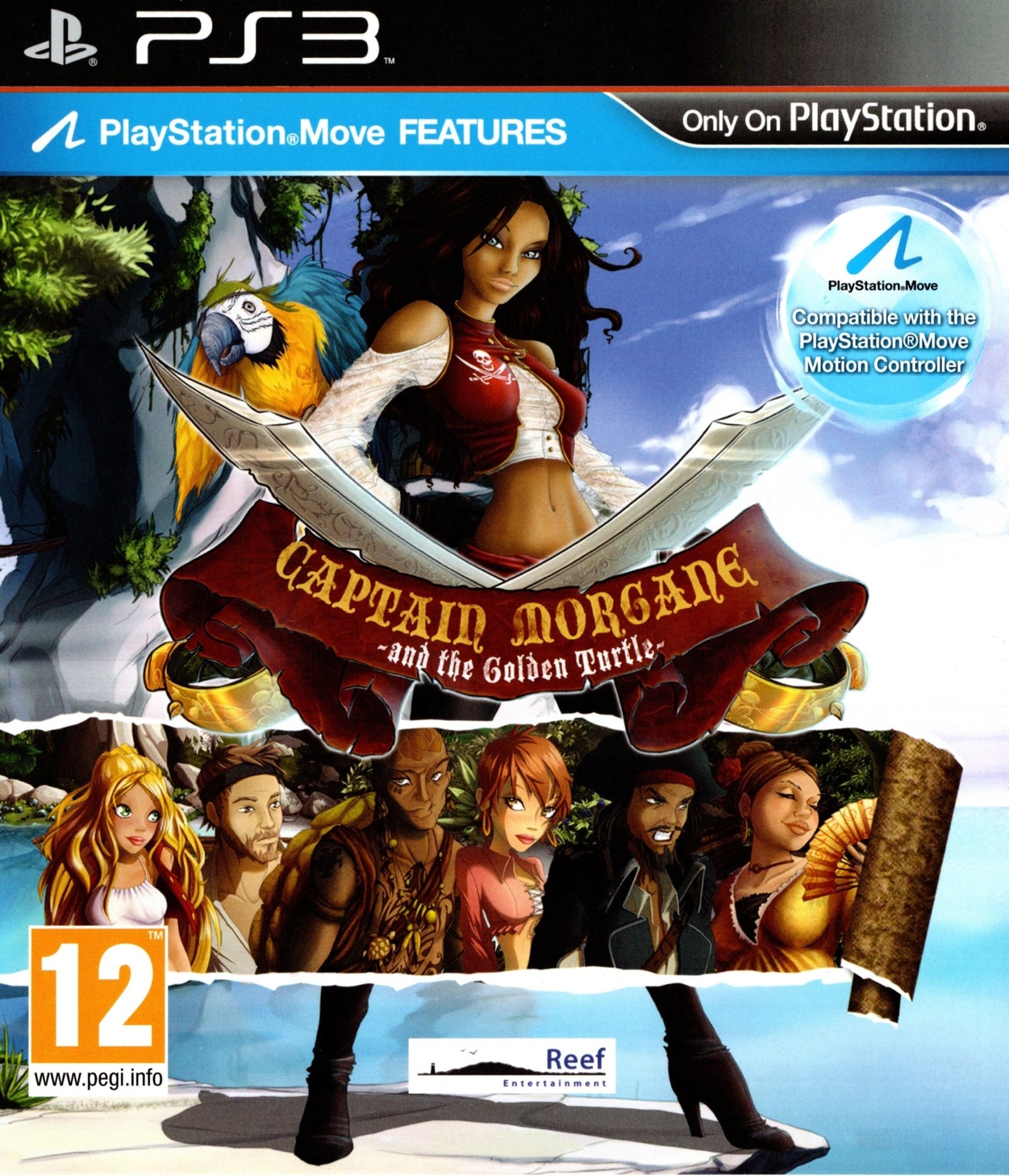 Captain Morgane and the Golden Turtle - PS3 - Super Retro - Playstation 3