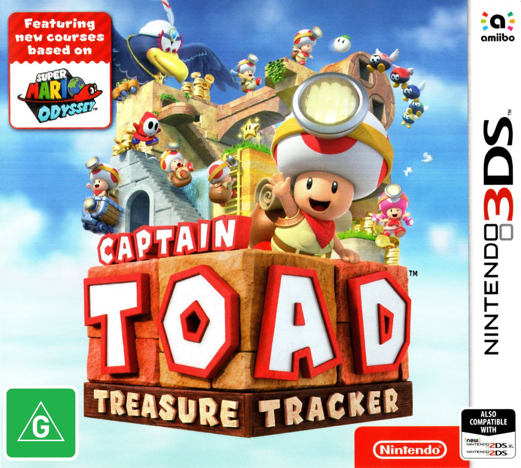 Captain Toad: Treasure Tracker - 3DS - Super Retro - Nintendo 3DS