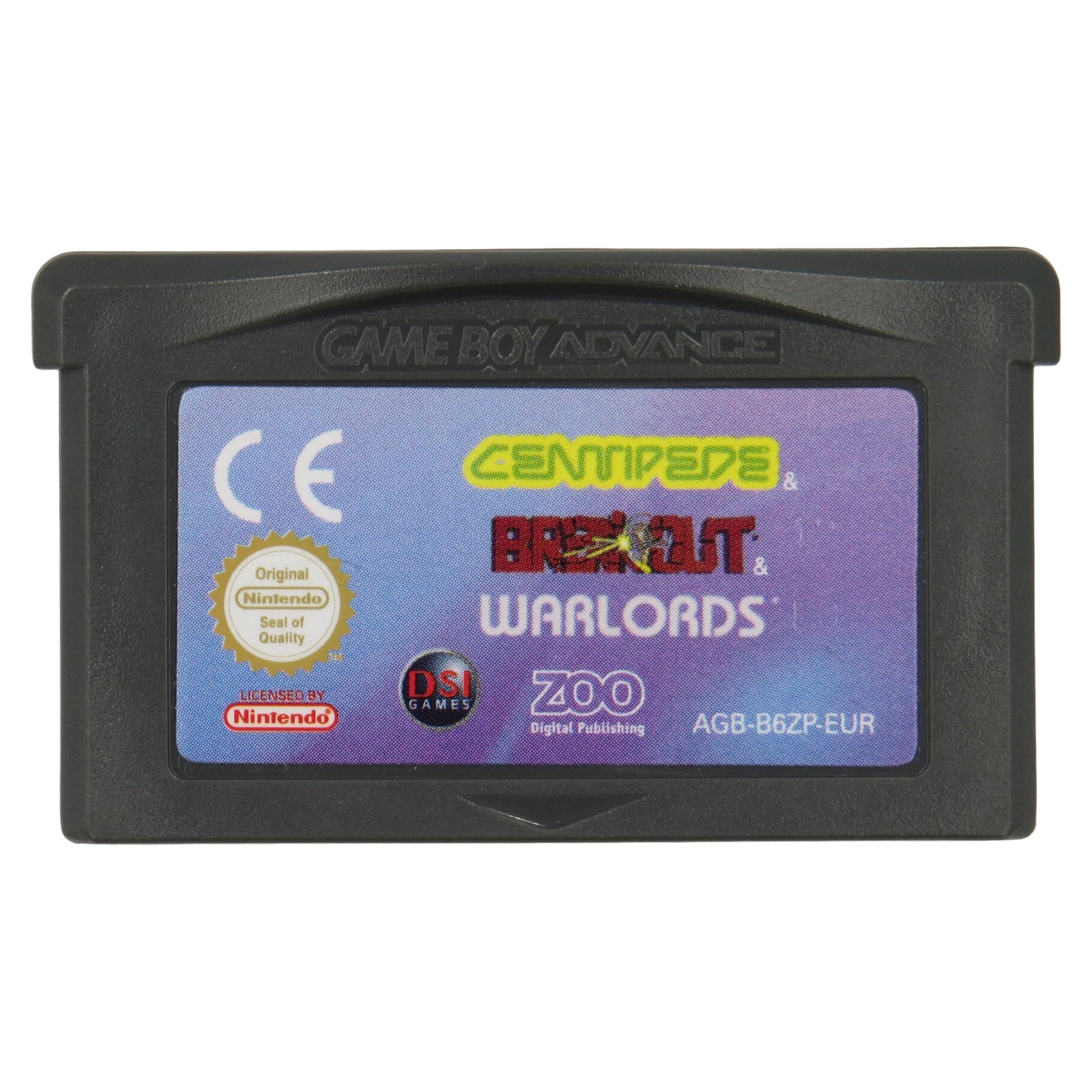 Centipede / Breakout / Warlords - GBA - Super Retro - Game Boy Advance