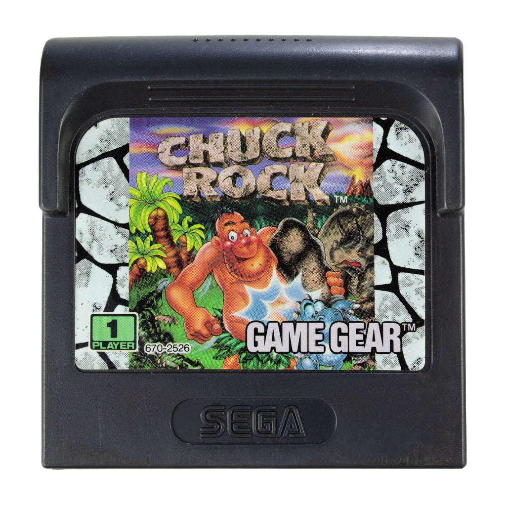 Chuck Rock - Game Gear - Super Retro - Sega Game Gear