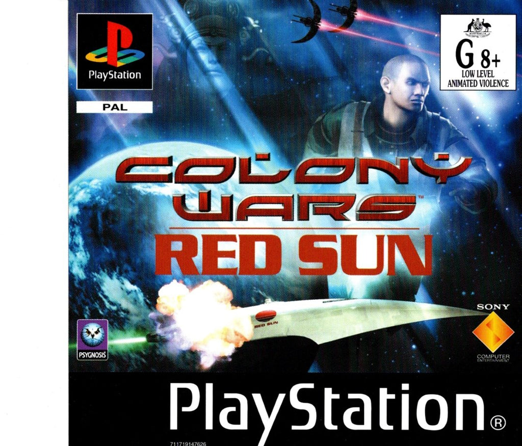 Colony Wars: Red Sun - Super Retro - Playstation 1