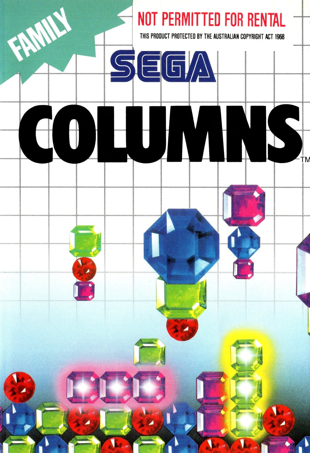 Columns - Master System - Super Retro - Master System