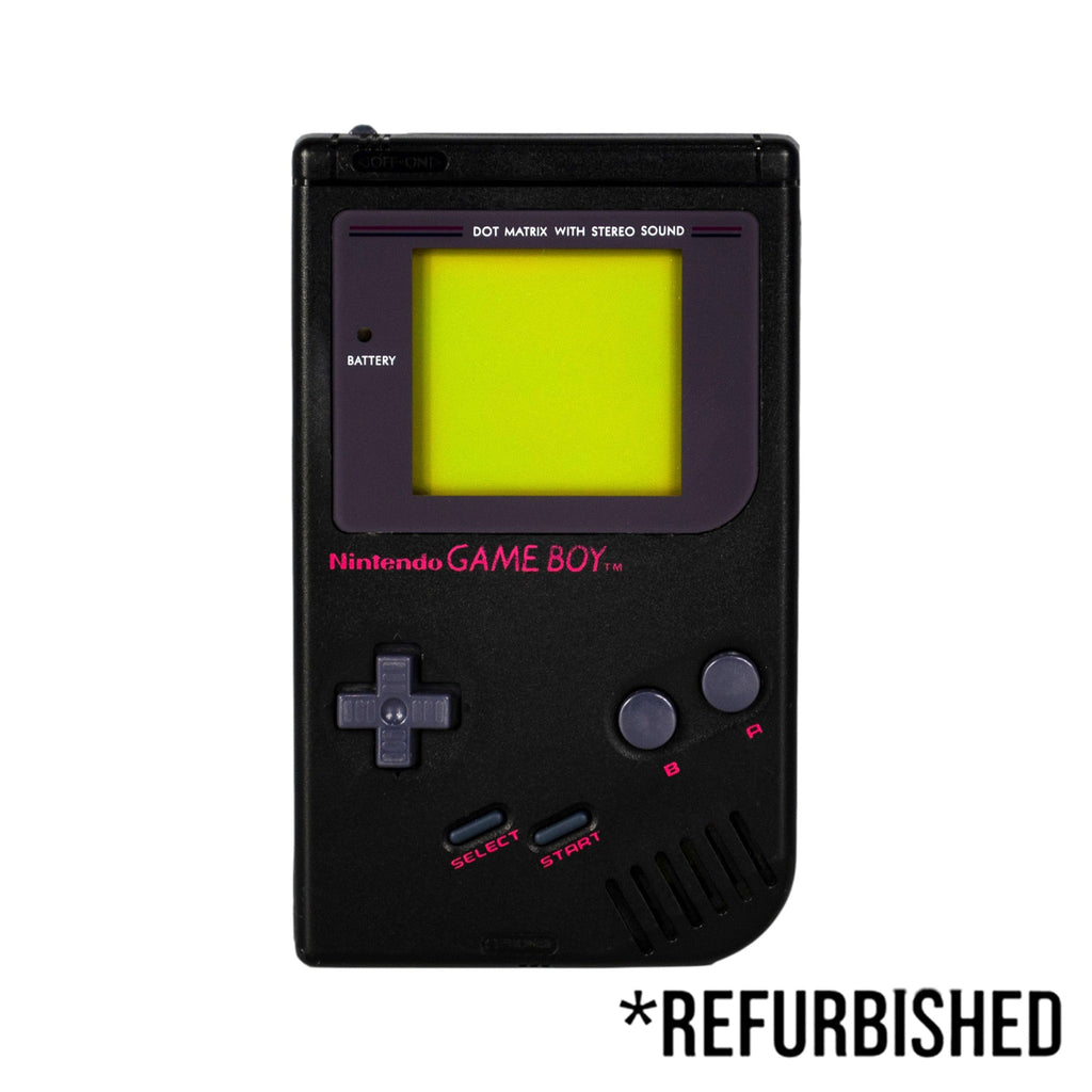 Console - Game Boy Classic (Black) - Super Retro - Game Boy