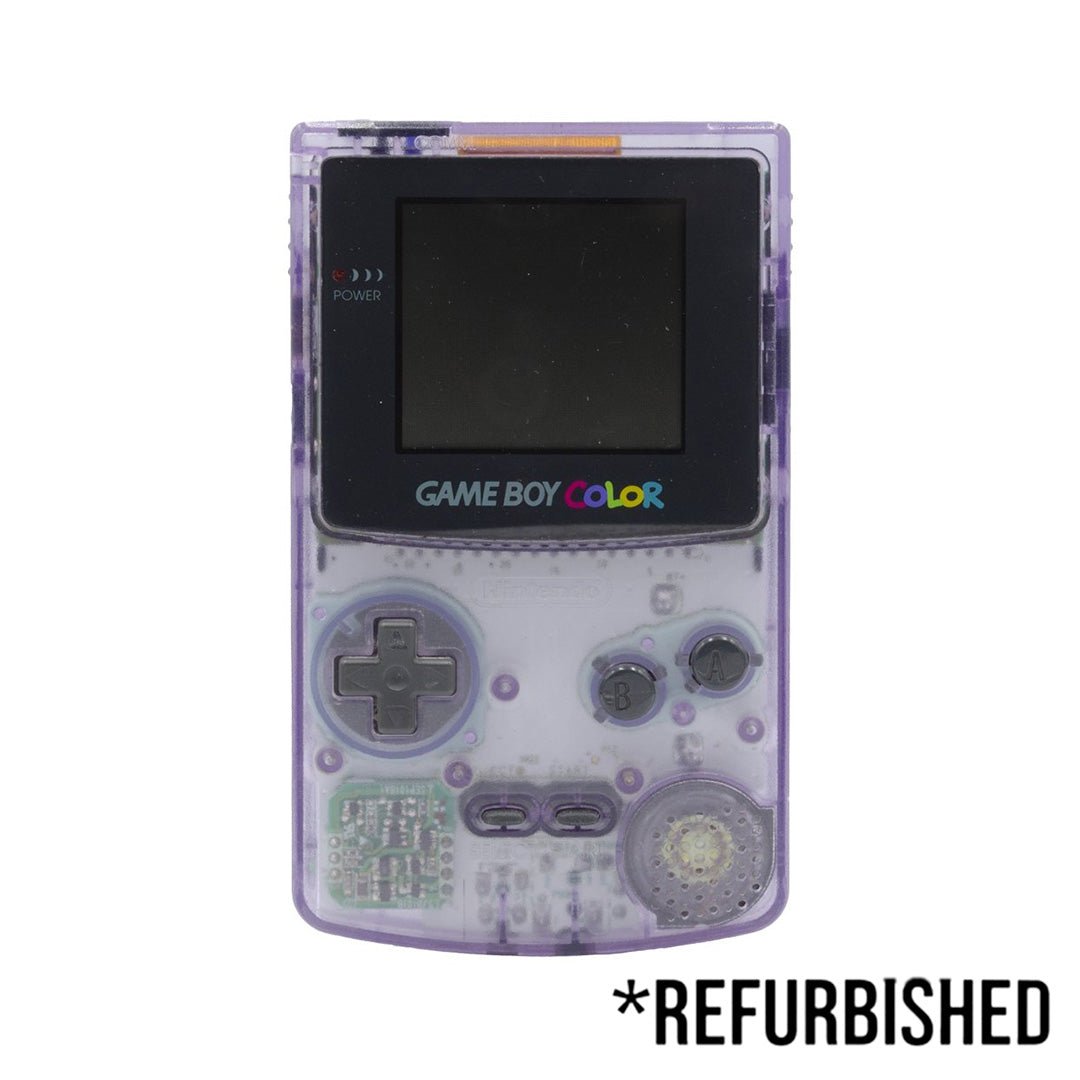 Console - Game Boy Color (Atomic Purple - Clear Purple) - Super Retro ...