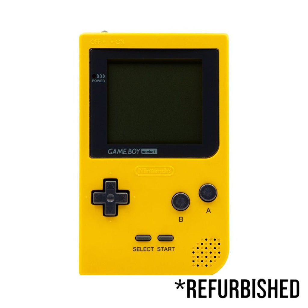 Console - Game Boy Pocket (Yellow) - Super Retro - Game Boy