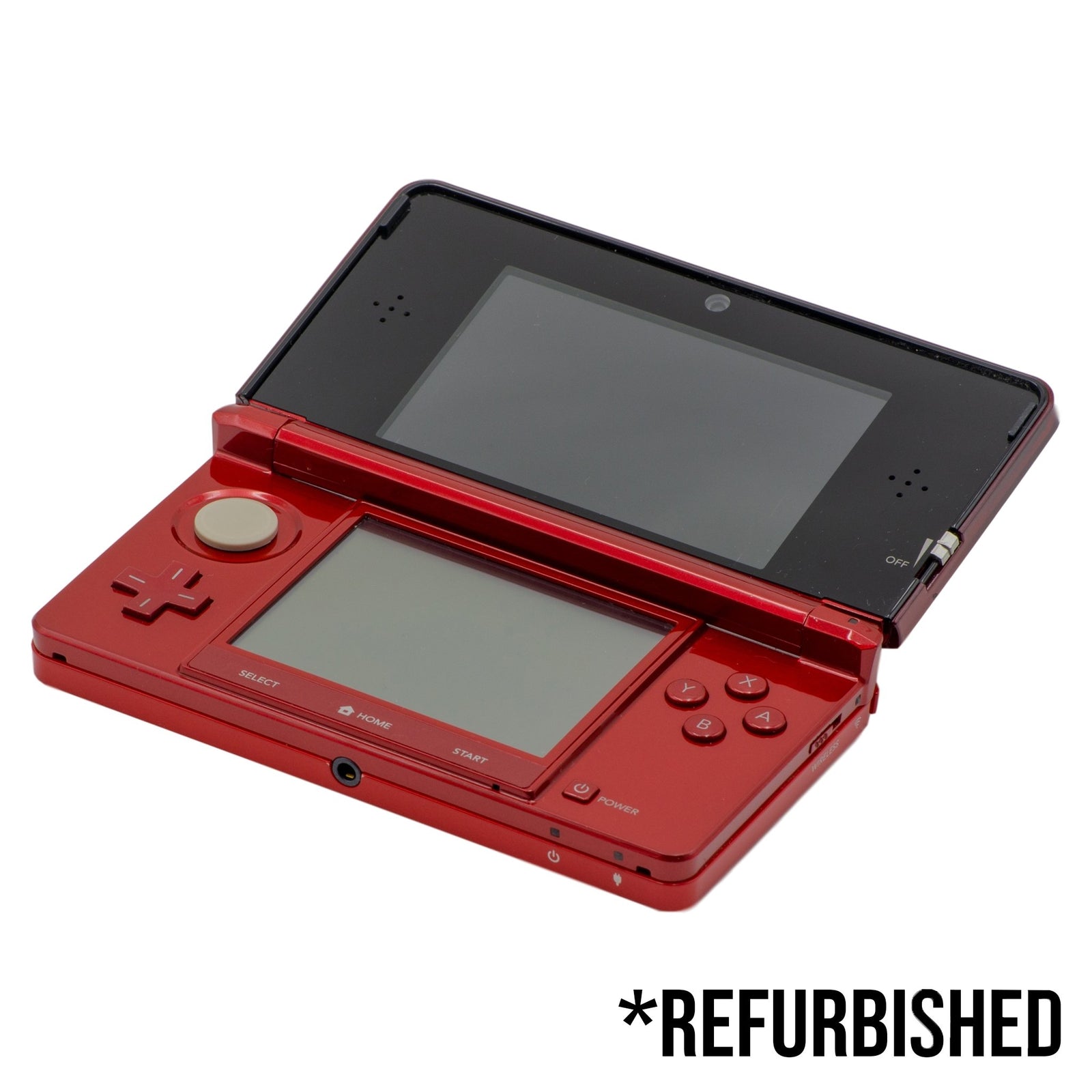 Console - Nintendo 3DS (Metallic Red) - Super Retro - Nintendo 3DS